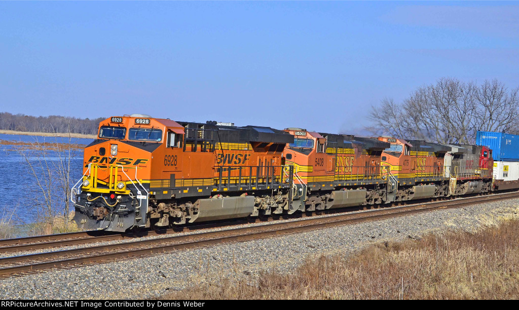BNSF 6928, BNSF's Aurora Sub.